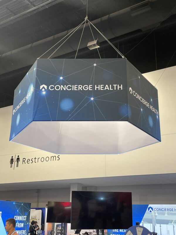 Trade Show Hanging Signs: Custom Overhead Displays & Banners ...